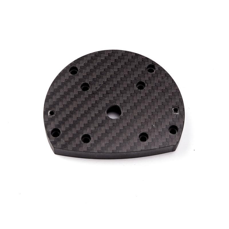 Matte CNC Part with Holes