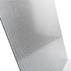 Silver Carbon Fiber Sheet